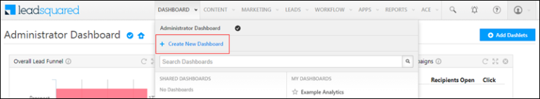 How to Create a Custom Dashboard - Help & Support