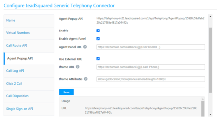 LeadSquared Generic Telephony Connector - Help & Support