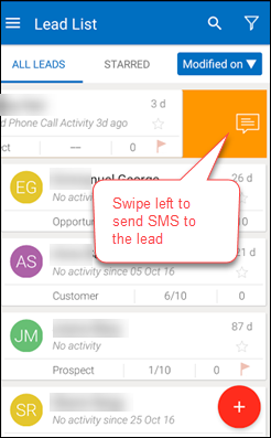 Make Outbound Calls and Send SMS from LeadSquared - Help & Support