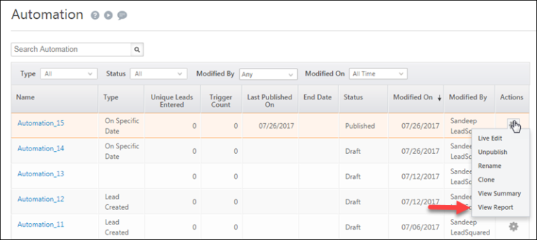 How to Create a Lead Automation? - Help & Support