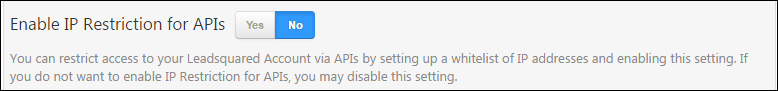 Restrict LeadSquared User Access Using IP Whitelisting - Help & Support