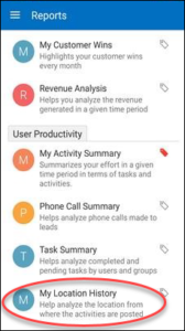 How to Use the My Location History Report? - Help & Support