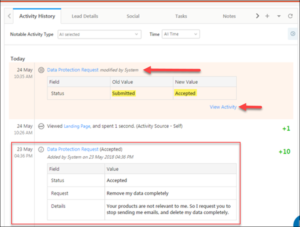 Data Protection and Privacy Settings - Help & Support