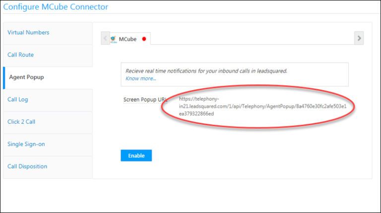 Mcube Connector - Help & Support
