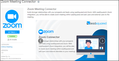 New Zoom Connector and Custom User Actions Connector - Help & Support