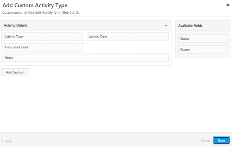 Activity Management - Feature Guide - Help & Support