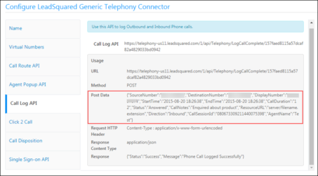 Opportunity Integrations in Telephony - Help & Support