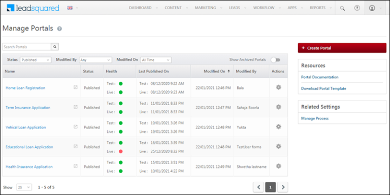 Portal Management – Feature Guide - Help & Support