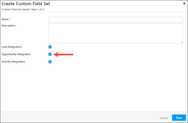 Adding Custom Field Sets to Opportunities - Help & Support