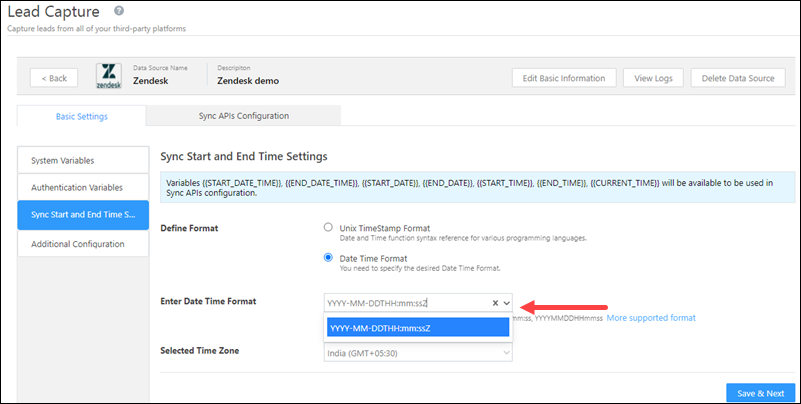 Integrate Your Custom Data Source with LeadSquared - Help & Support