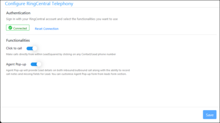 RingCentral Telephony Connector - Help & Support