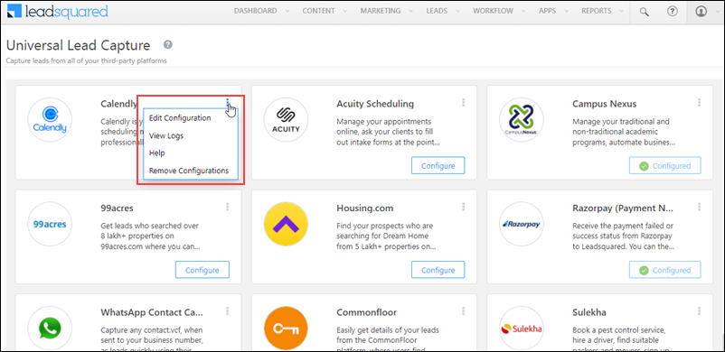 Integrate Calendly with LeadSquared - Help & Support