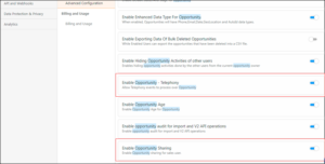 Opportunity Integrations in Telephony - Help & Support