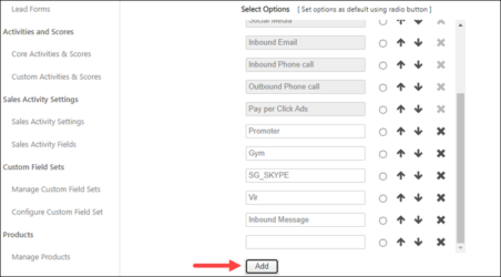Settings: Managing Lead Sources - Help & Support