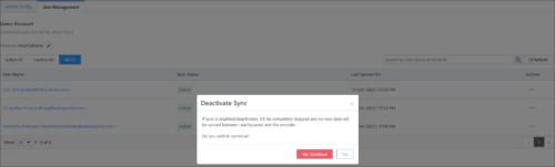 Email Sync Connector Set-up for Admin Users - Help & Support