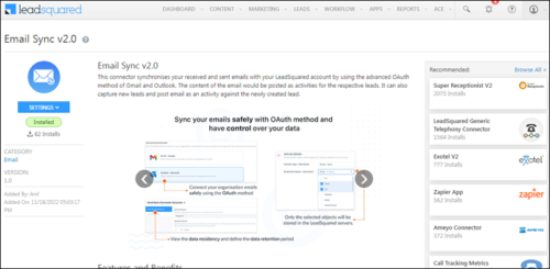 How to Migrate to the New Email Sync connector? - Help & Support