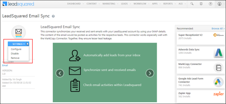 How to Migrate to the New Email Sync connector? - Help & Support