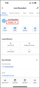 LeadSquared Mobile App Updates – Android (v16.4) - Help & Support