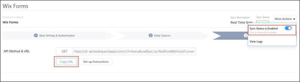Integrate Wix Forms with LeadSquared - Help & Support