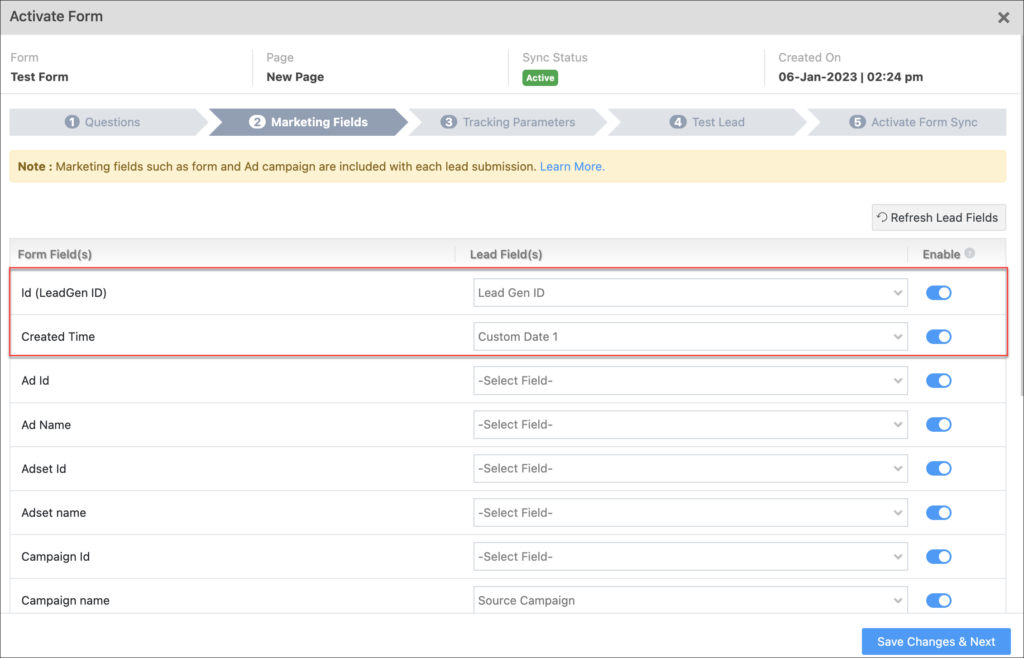 Integrate Facebook Conversions with LeadSquared - Help & Support