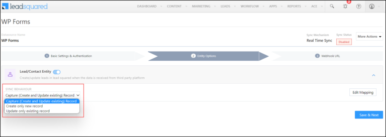 Integrate WP Forms with LeadSquared - Help & Support