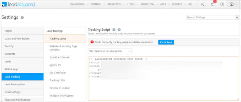 LeadSquared Getting Started Guide for Administrators - Help & Support