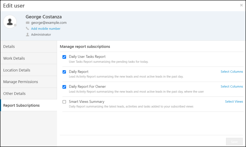 Manage Users - Help & Support