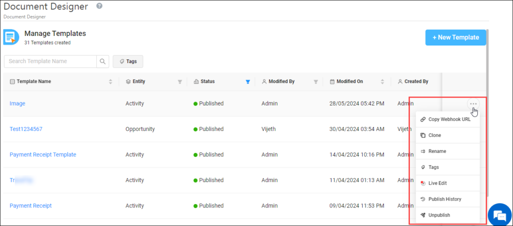 Document Designer - Help & Support