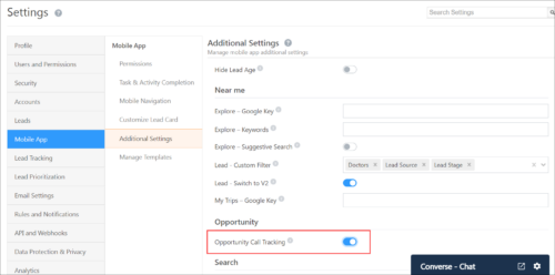 Track Calls with Opportunities on the LeadSquared Mobile App - Help ...