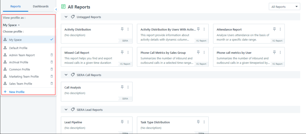 Report Management - Help & Support