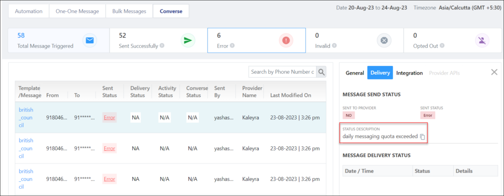 WhatsApp Reports - Help & Support