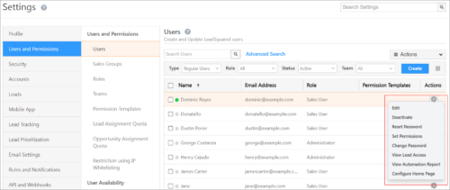 User Management - Feature Guide - Help & Support