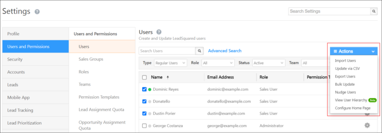 User Management - Feature Guide - Help & Support