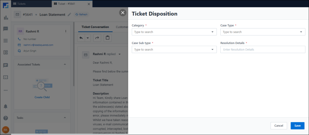 Ticket Fields and Form Configuration for Admins - LeadSquared Help and Support