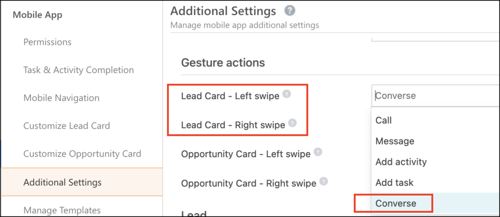 LeadSquared Mobile App Updates - Android (v 20.1) - Help & Support