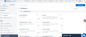 LeadSquared Reports - Help & Support