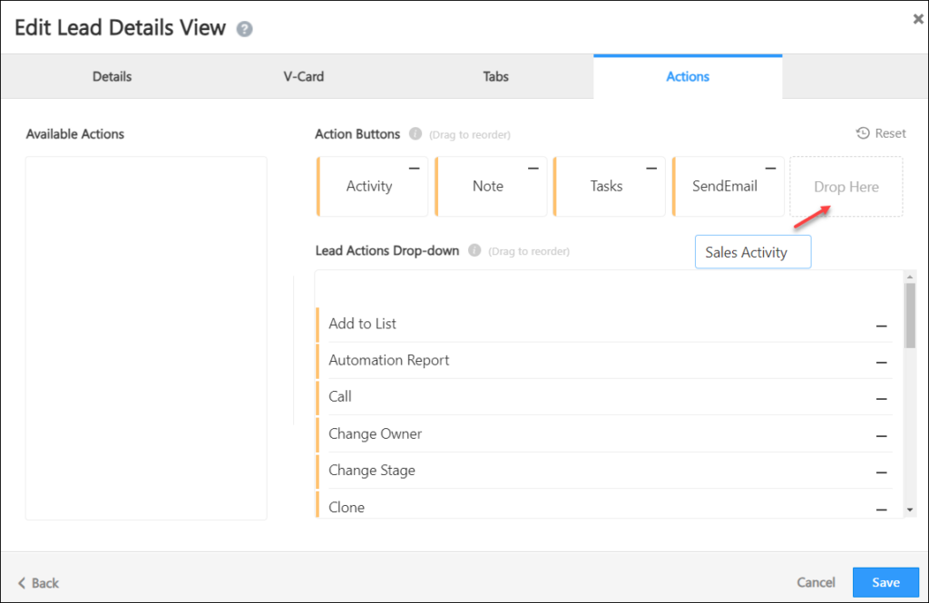I Can’t See the Sales Activity Button on the Lead Details Page - Help ...