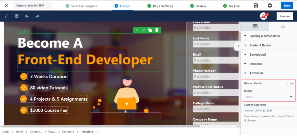 Landing Pages Pro Designer - Help & Support