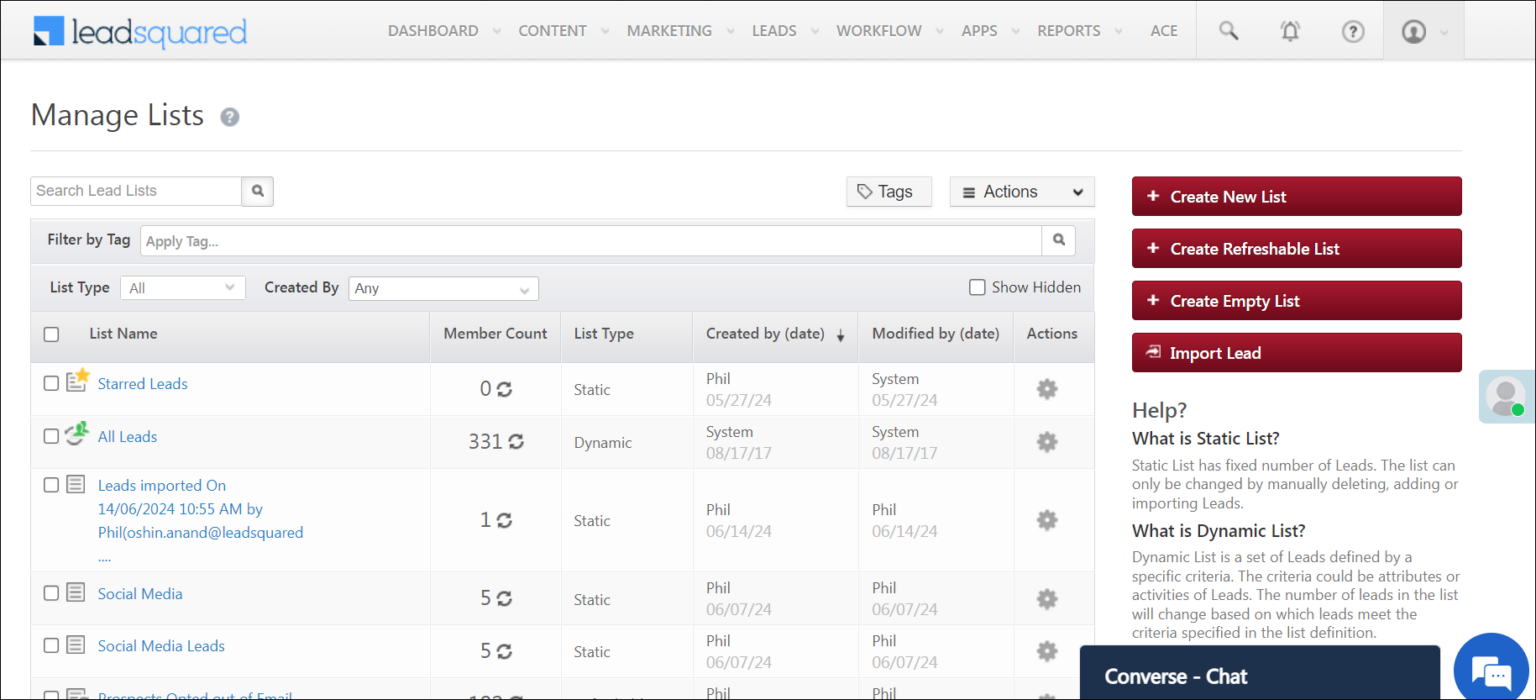 LeadSquared Getting Started Guide for Sales Users - Help & Support