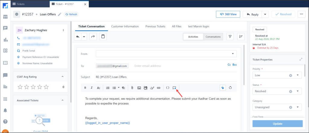 Quick Replies For Agents Leadsquared Help And Support