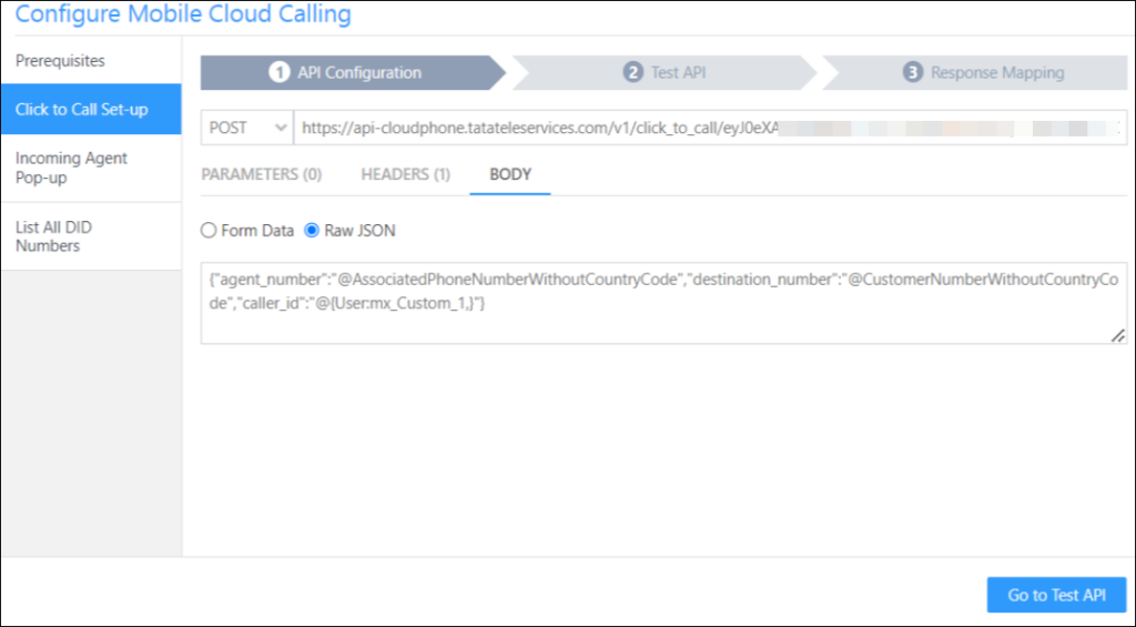 Mobile Cloud Calling Set Up for Tata Teleservices - Help & Support