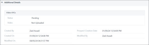 Lead Details Page - Help & Support
