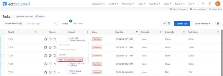 Tasks - Feature Guide - Help & Support