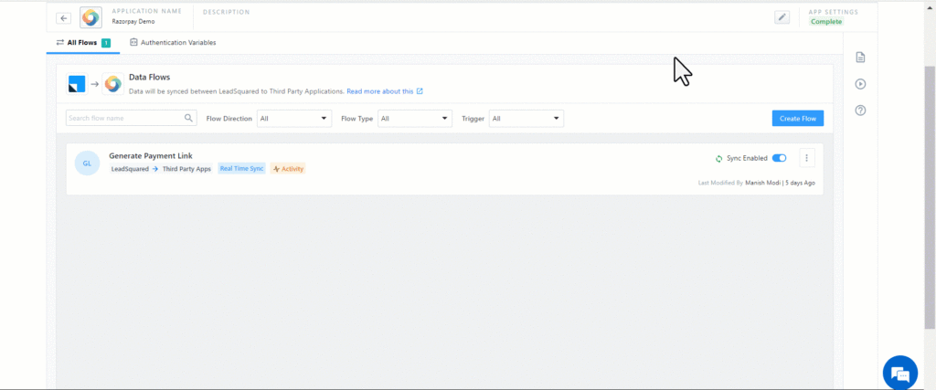Universal Data Sync (UDS) - Create a Data Flow - Help & Support