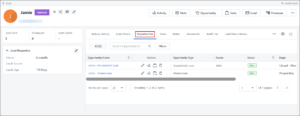 Lead Details Page - Help & Support