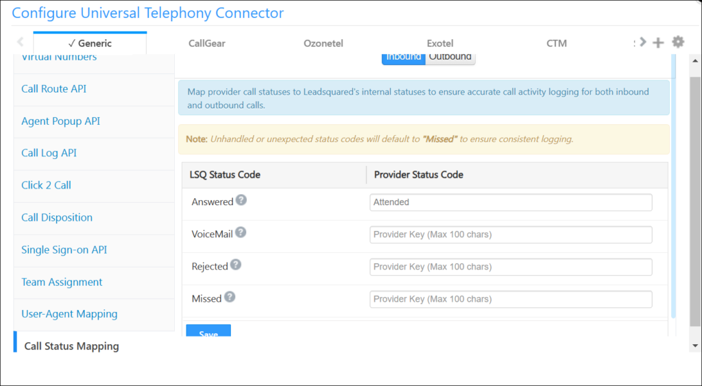 Universal Telephony Connector - UTC - Help & Support