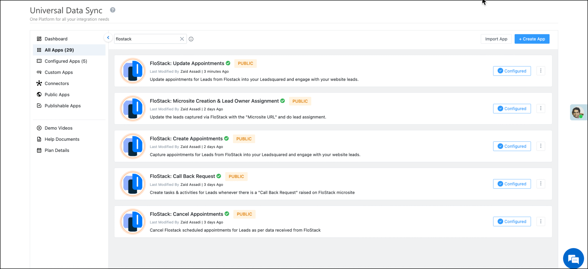 Integrate Flostack with UDS - Help & Support